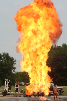 Emergency Response to Propane Incidents (Live Fire) my props are used ...