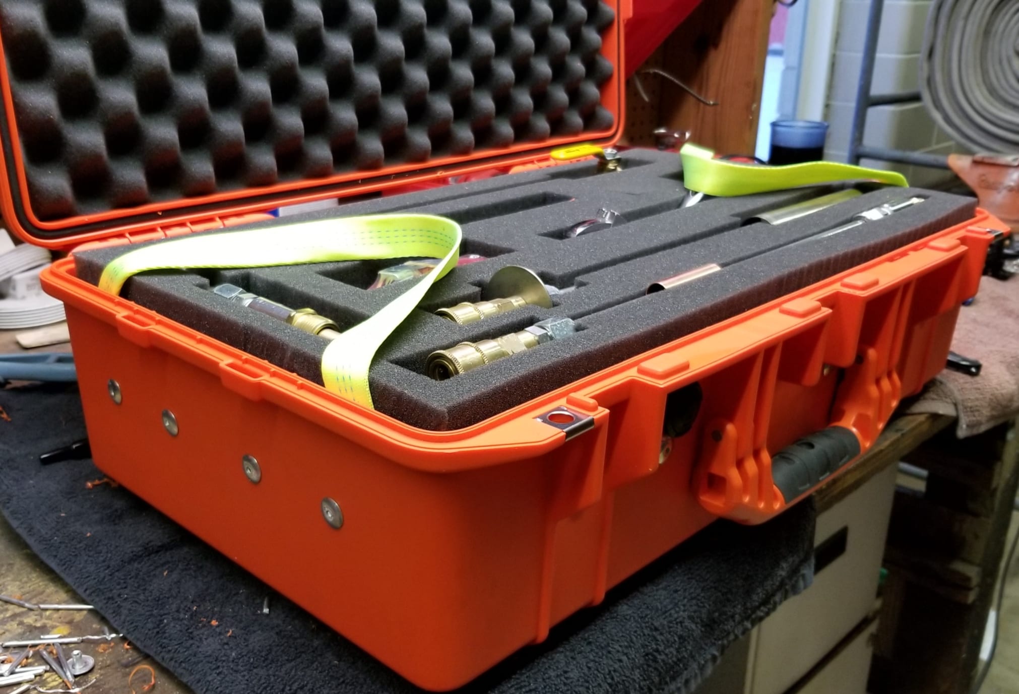 Small Cylinder Flare Kit (upgraded to 1/2" SS tube) - Responder Training