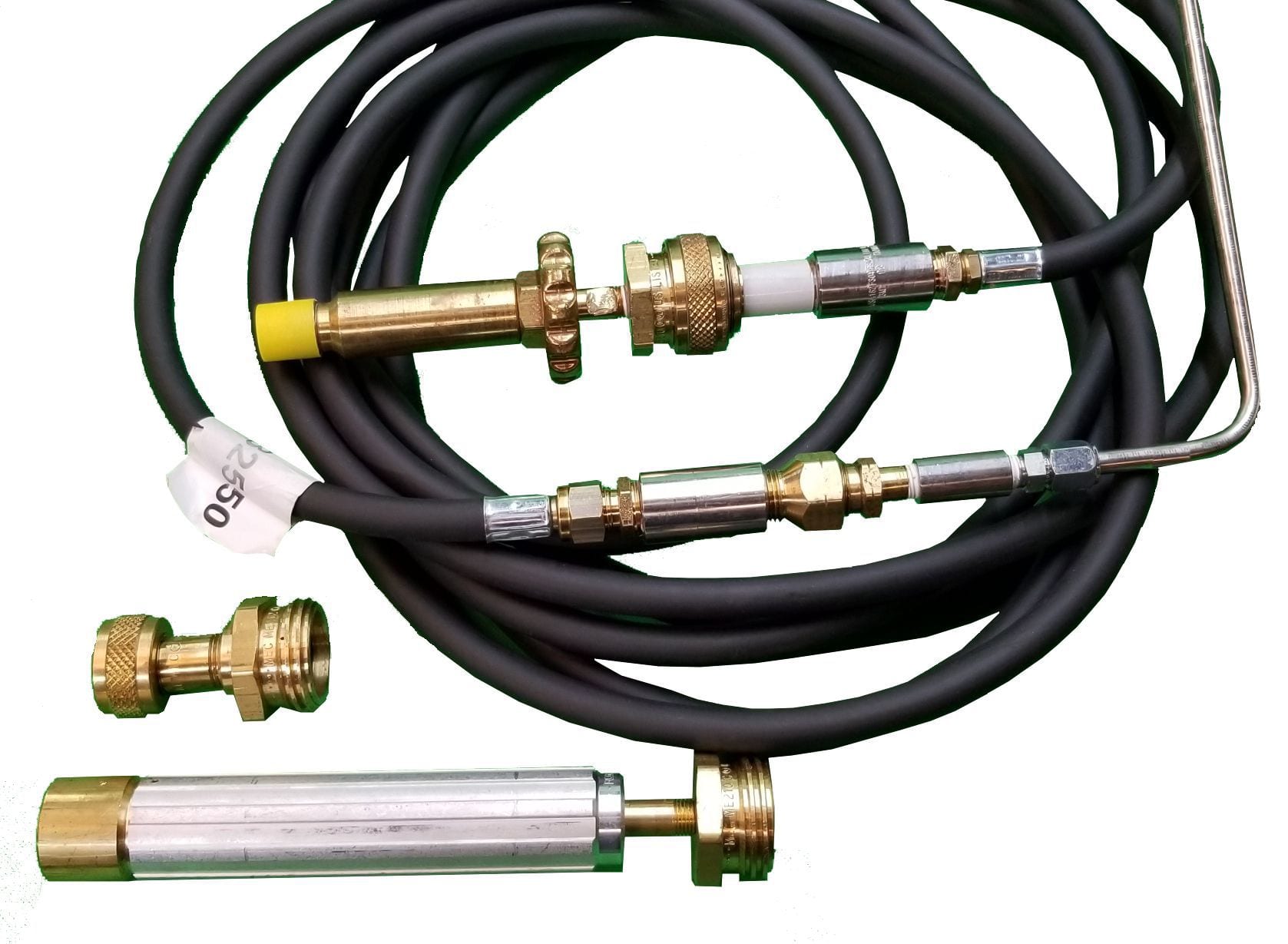 Small Cylinder Flare Kit (upgraded to 1/2" SS tube) - Responder Training