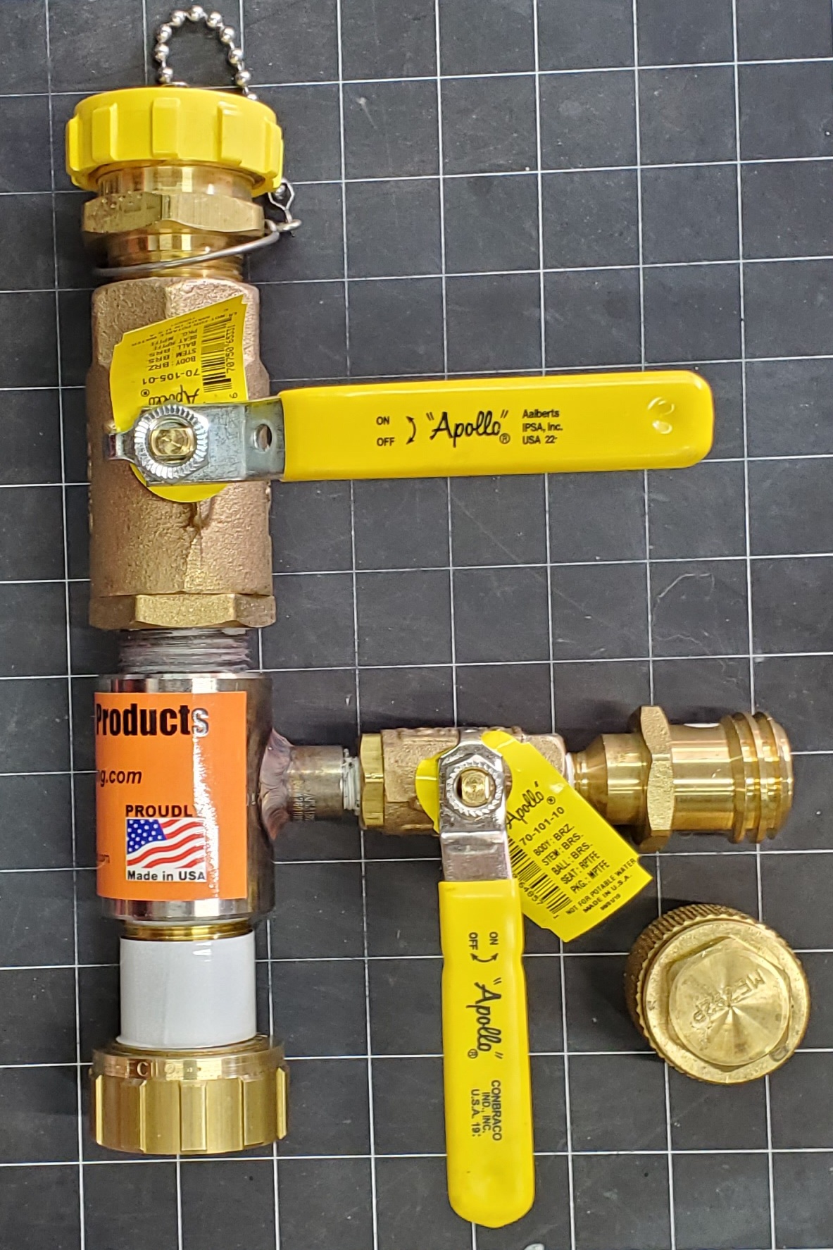 In Line Regulator Port and Flow Control Valve - Responder Training