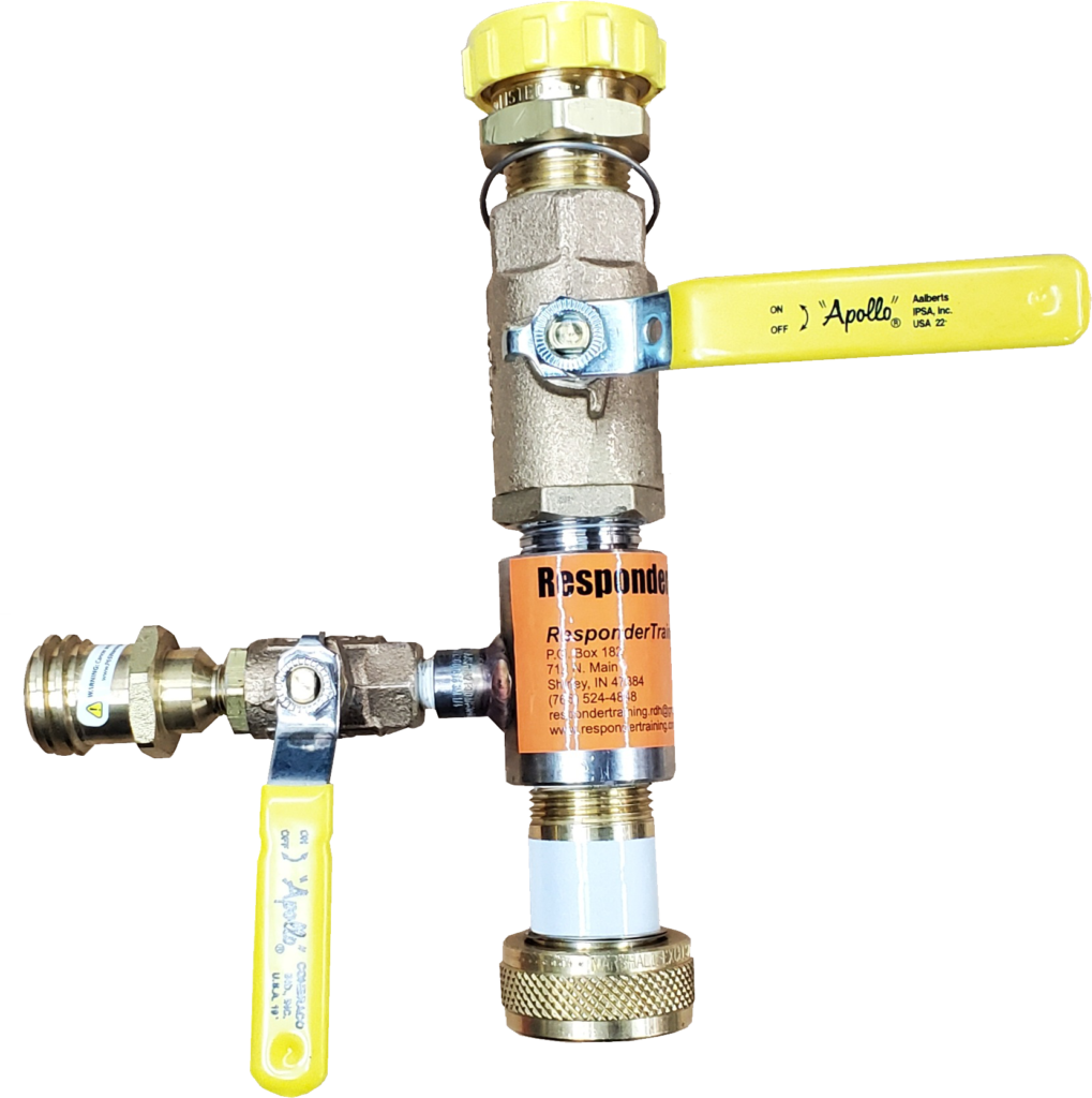In Line Regulator Port and Flow Control Valve - Responder Training